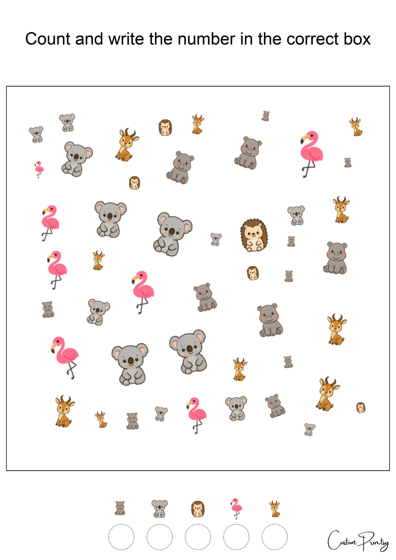 I-Spy-Worksheet-Generator